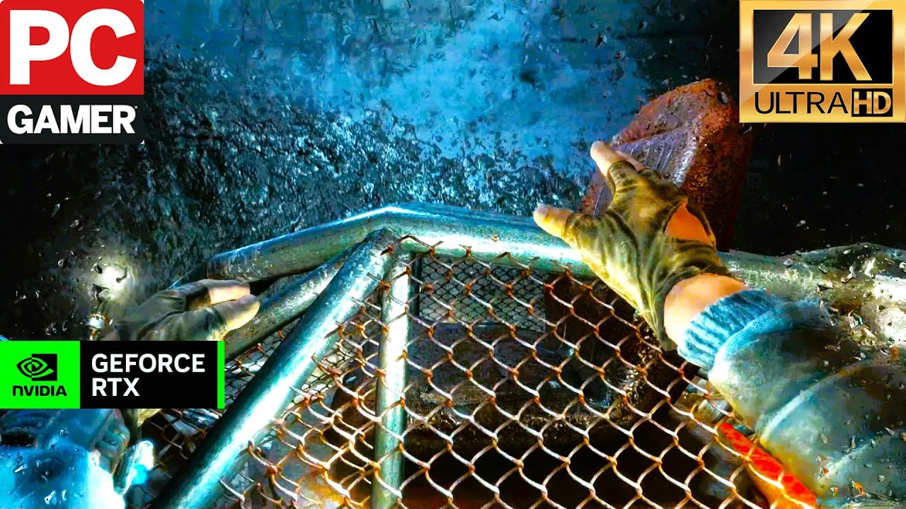 METRO LAST LIGHT : REDUX 4K Ultra Graphics Gameplay Part 13 _ PC 4K ...