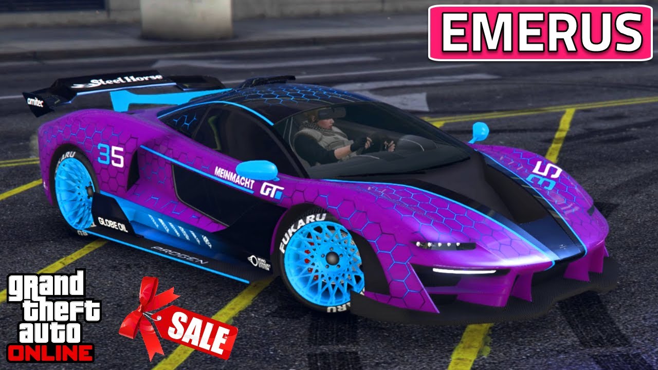 Progen Emerus Best Customization | SUPER Racing Build | Review | GTA 5 ...