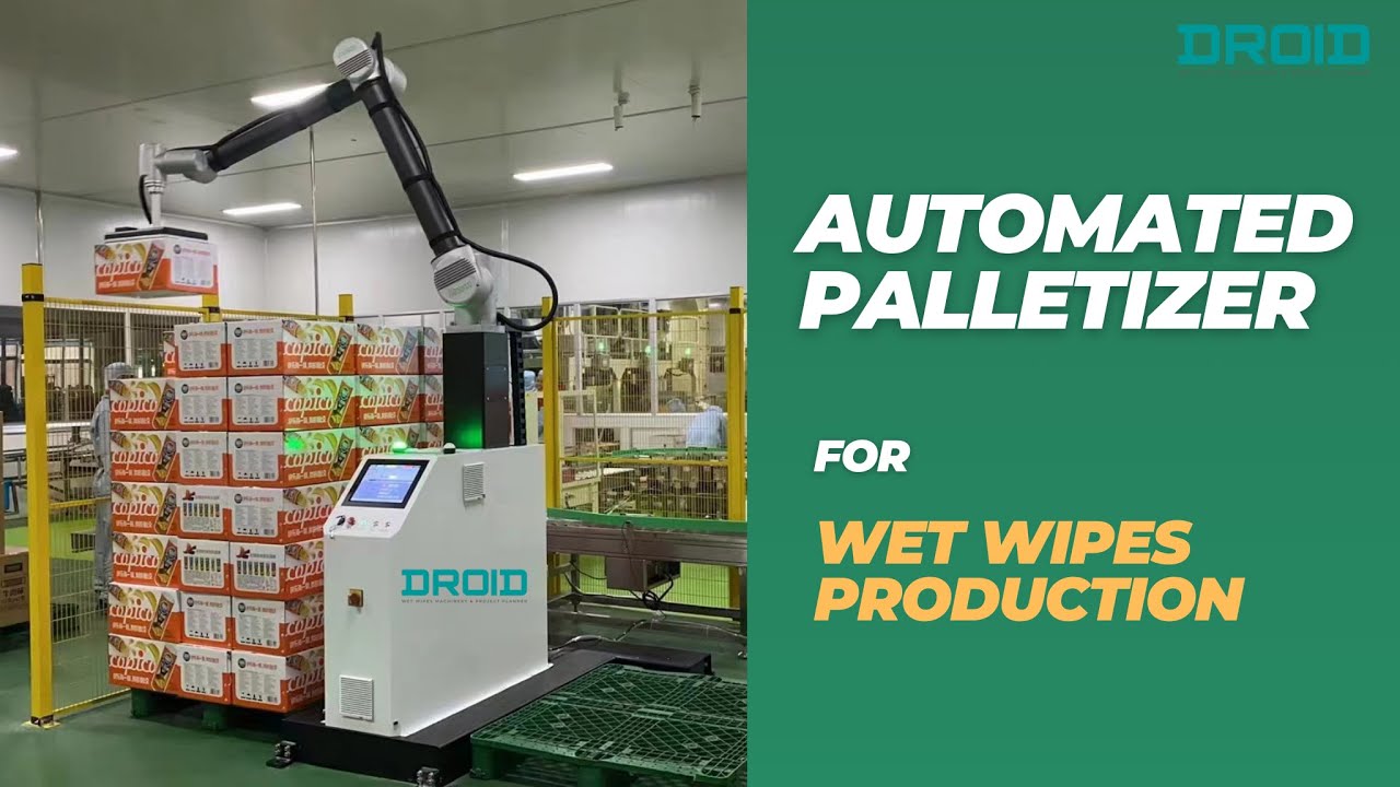 [Affordable] Robotic Palletizer for Wet Wipes Production (2024)_DROID ...