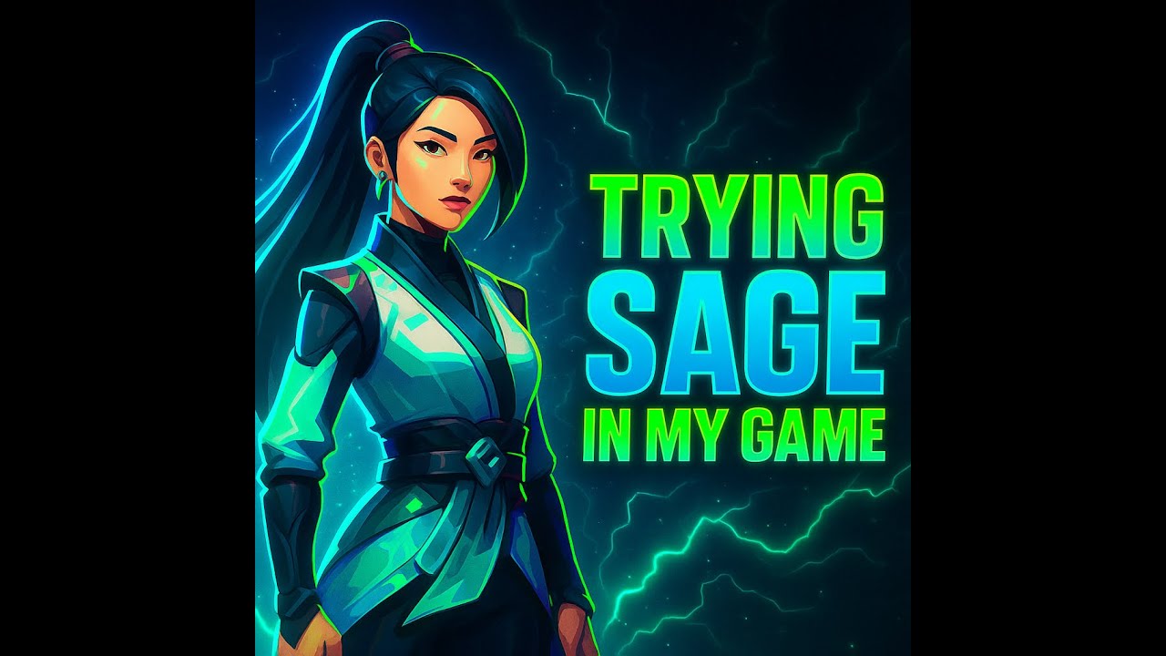 TRYING SAGE BRUH ALMOST ACE !! - YouTube
