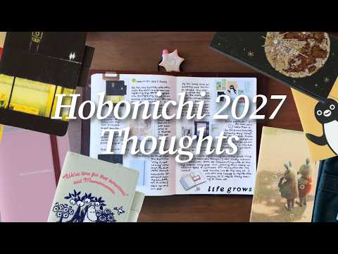 Chatting about the Hobonichi 2027 lineup