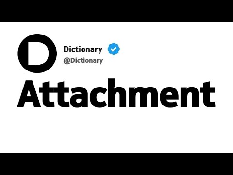 Attachment Synonyms | Similar Words - YouTube
