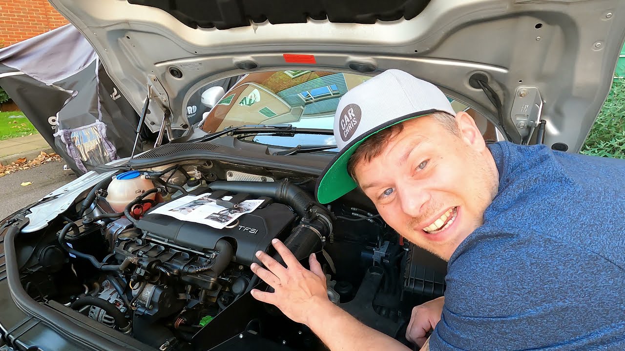 WE FIT ROBS RAMAIR INDUCTION KIT ON HIS AUDI TT MK2 8J (EA888 CCZA ...