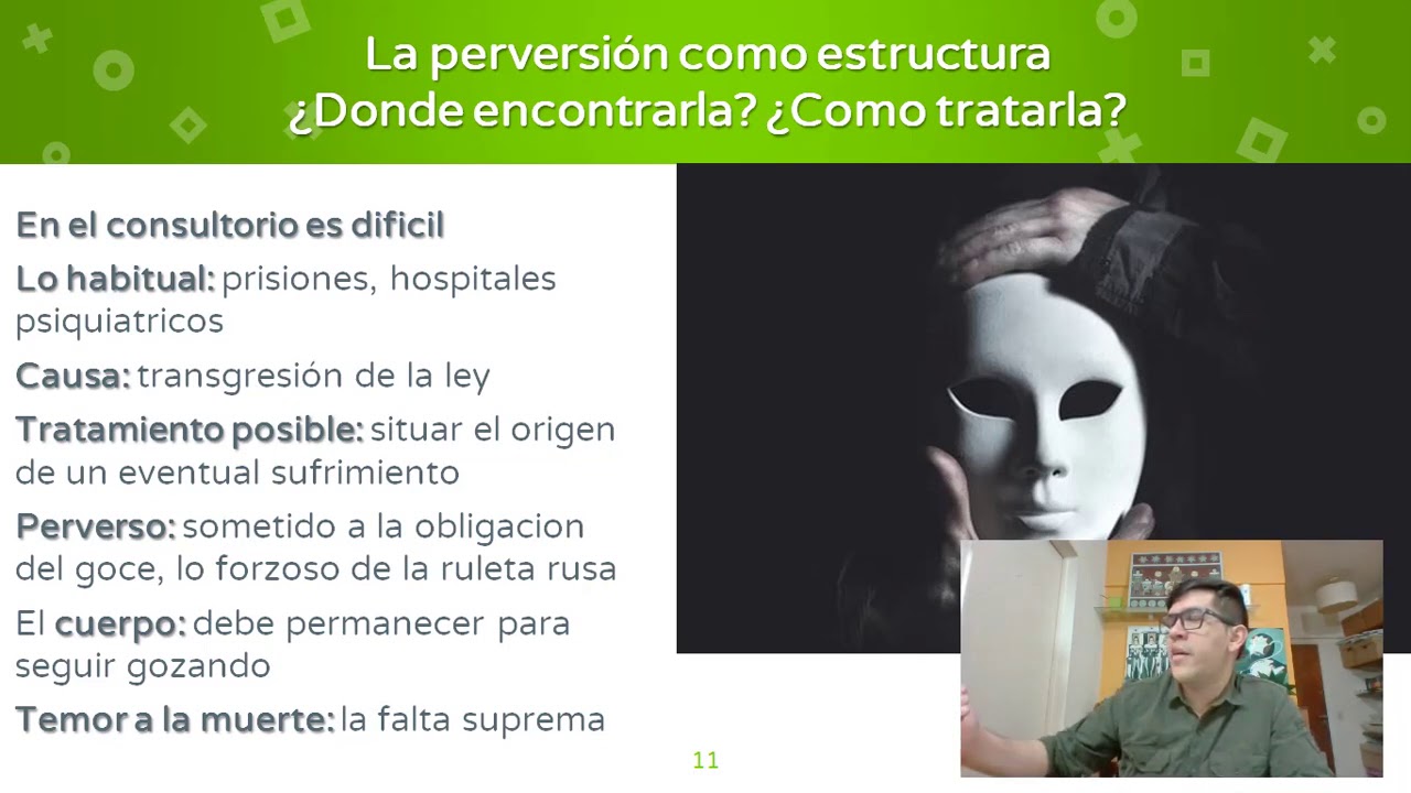 Psicopatología III - Clínica de la perversión - Puntos 5 y 6 - YouTube