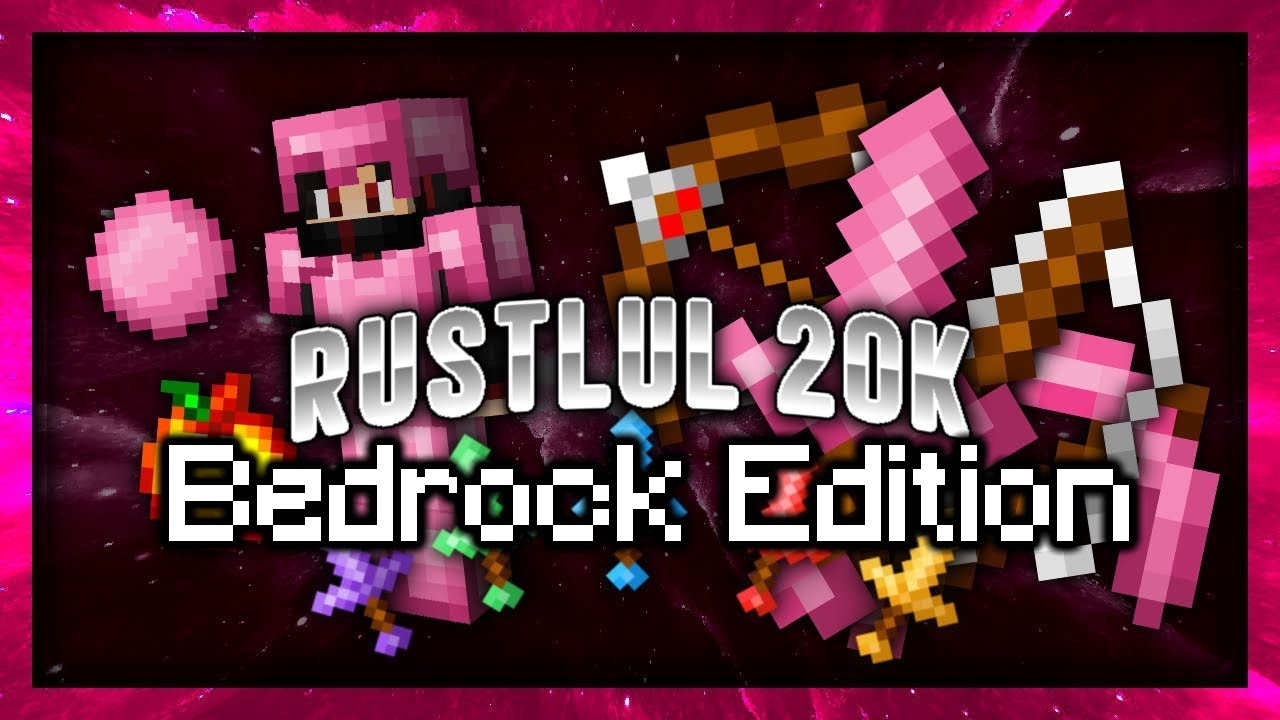 Rustlul 20k 16x by Hydrogenate MCPE Texture Pack - YouTube
