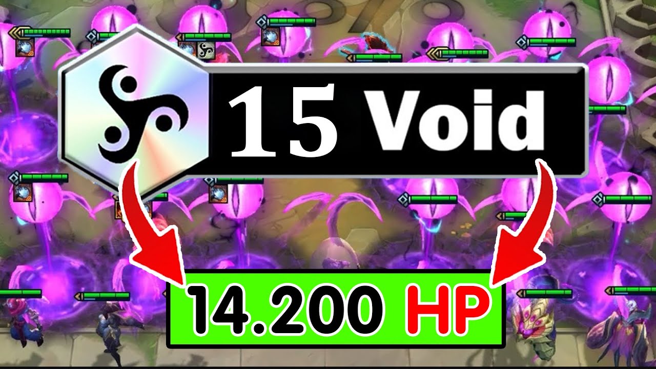 *World Record* 15 Void = 14.200 HP x34⭐!!! The craziest BARON in TFT History !? - YouTube