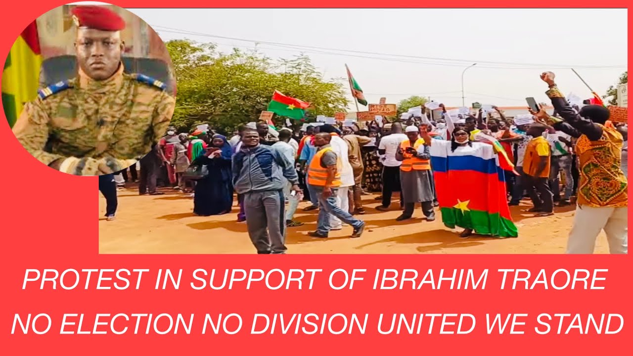 BURKINA FASO || MASSIVE RALLY IN SUPPORT OF PRESIDENT IBRAHIM TRAORE # ...