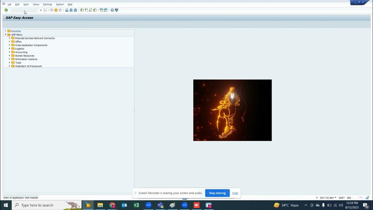 SAP ABAP class 27 module pool class 1 part 3 - YouTube
