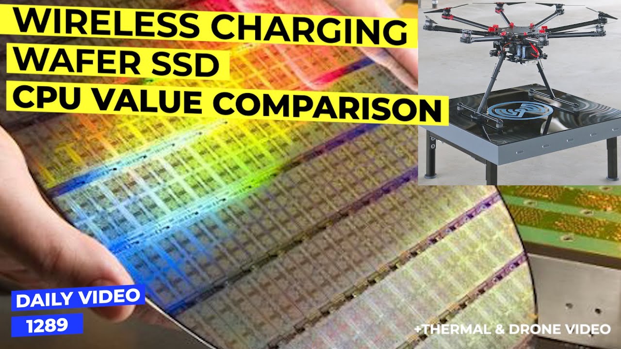 Wireless Robotics And Drone Charging, World’s Most Expensive SSD And ...
