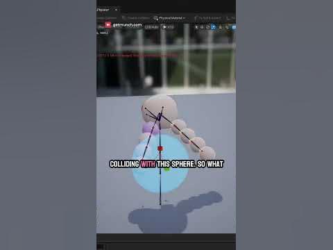 Enable Collision on Physics Asset #unreal #unrealengine - YouTube