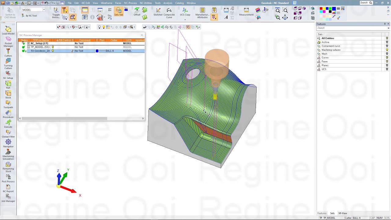 ID2004141445 Geodesic in Cimatron 15 1 - YouTube