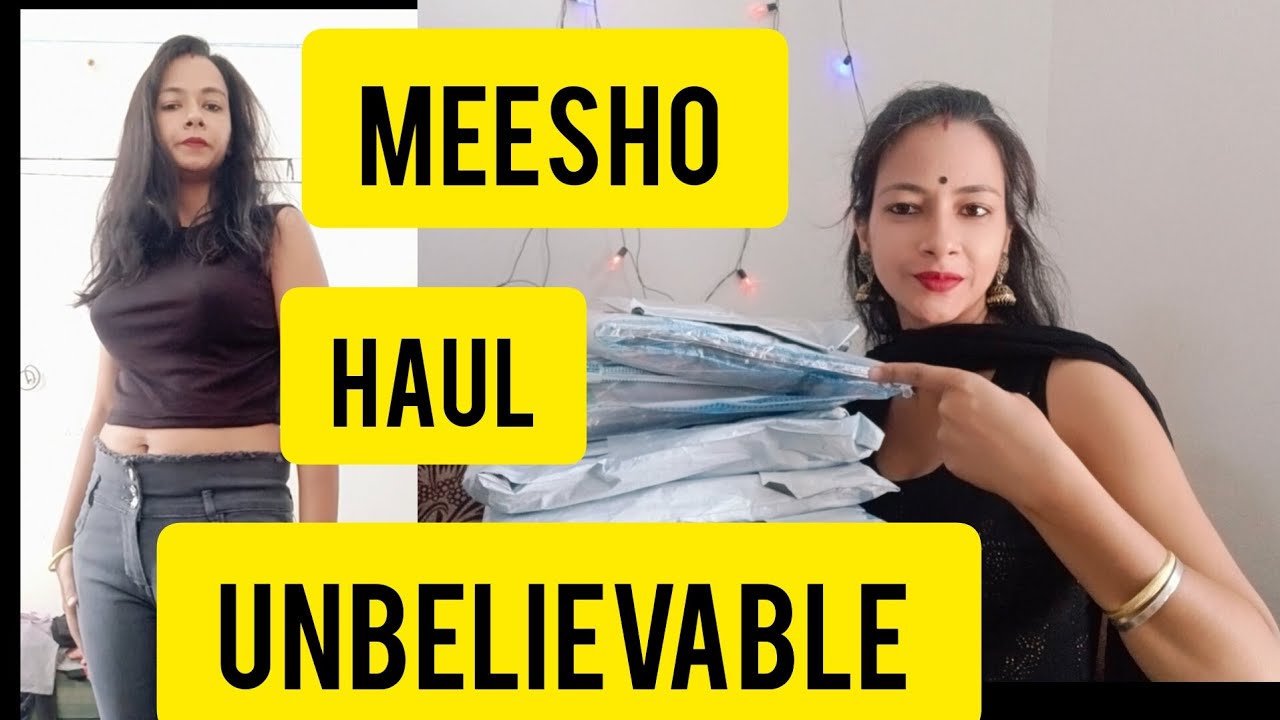 meesho haul unbelievable amazing collection.truly reviews#youtube - YouTube