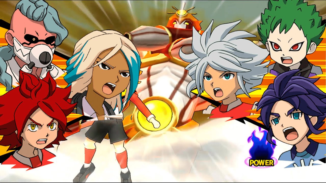Inazuma Eleven Go Strikers 2013 Xtreme - Fire Team vs Blizzard Team Wii ...
