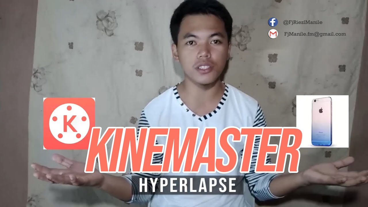 EDITING HYPERLAPSE USING KINEMASTER - YouTube