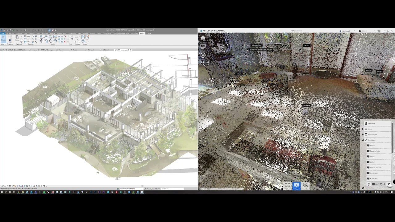 Cloud Scan To Revit Families - YouTube