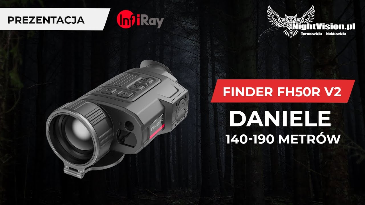Termowizor Obserwacyjny InfiRay Finder FH50R V2 - Daniele 140 - 190 ...