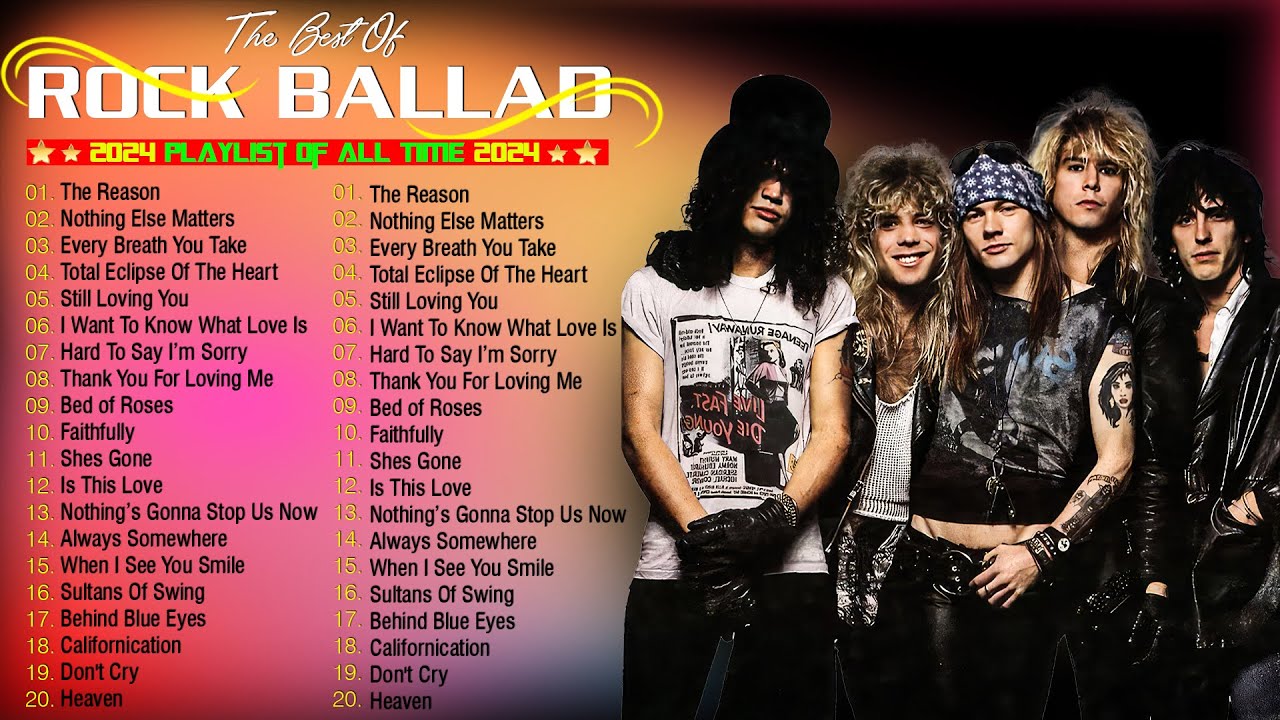 Rock Ballads Songs That Are Impossible to Skip – Best Compilation 🚀 ...