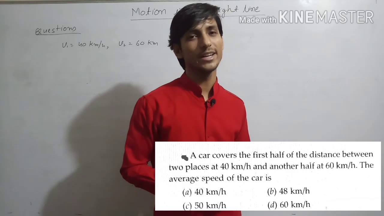 Distance travelled by a particle in nth second || motion in straight ...