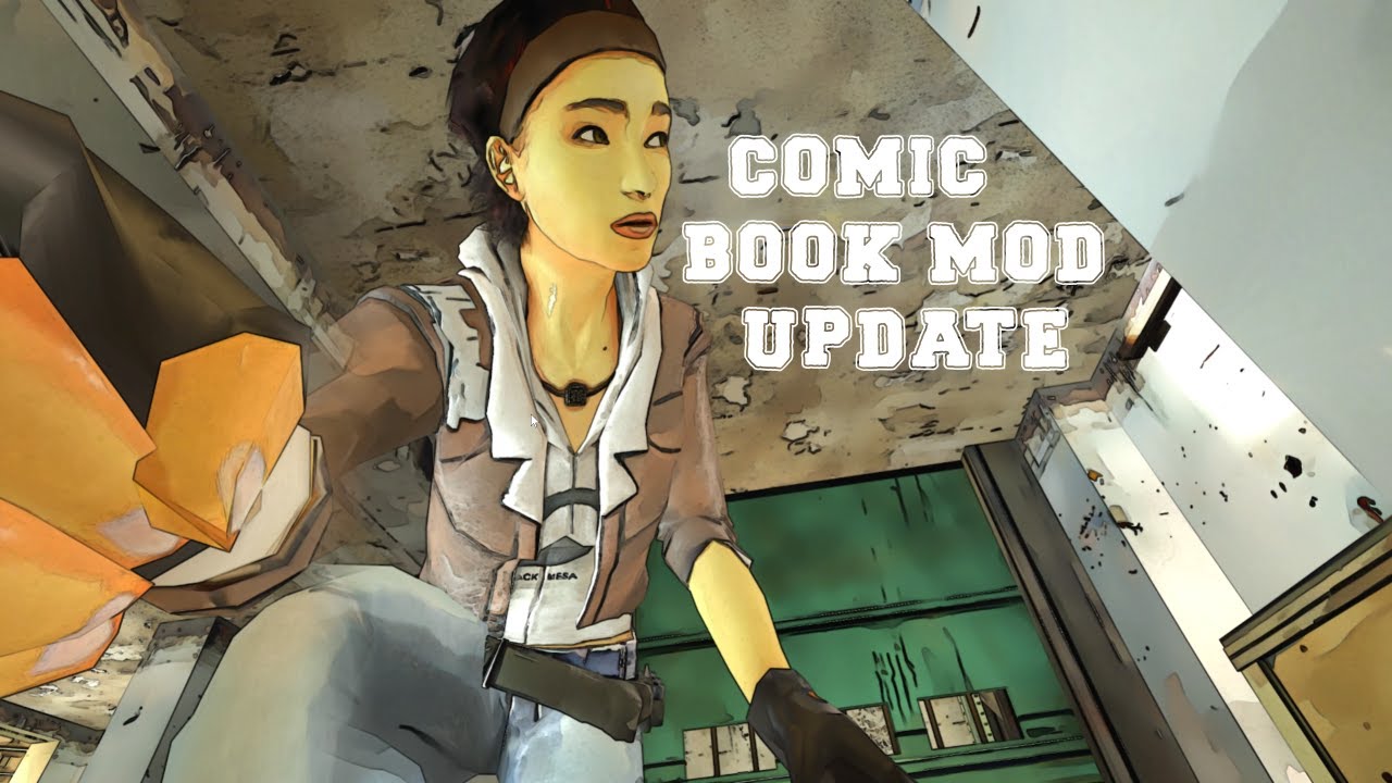 Half Life 2 - Comic Book Mod Update (VR & Non VR) - YouTube