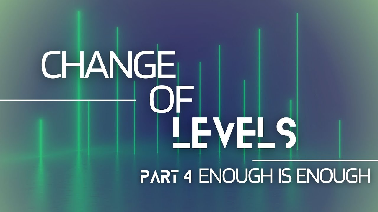 Change Of Levels - Part Four | Dr. Tonya S. Hall - YouTube
