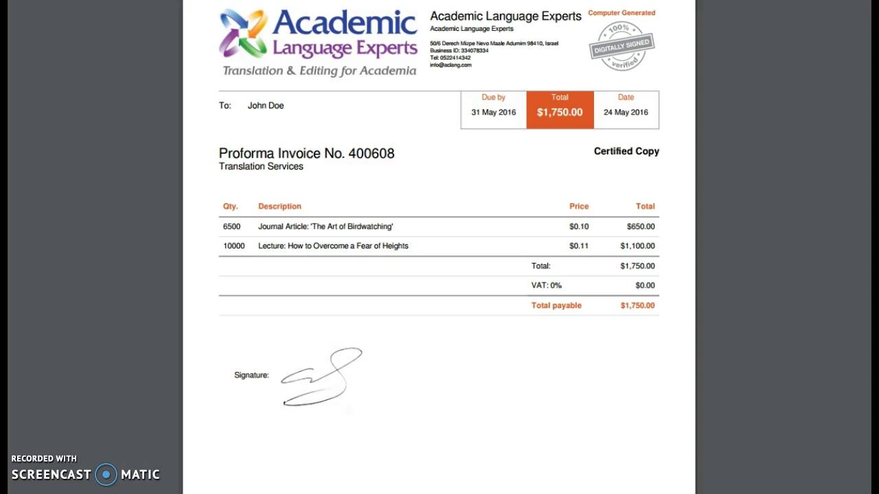 How to Submit an Invoice for Work Completed - YouTube