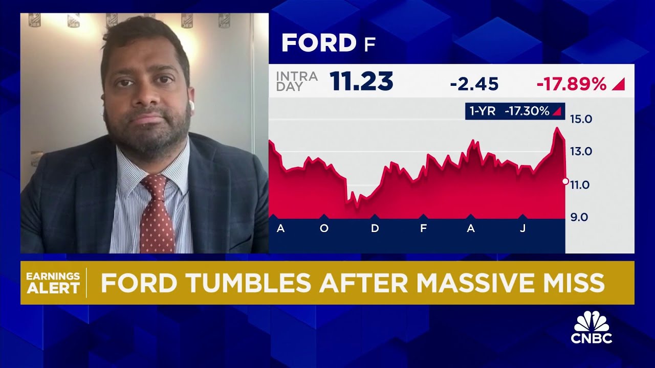 Not seeing capital return from Ford, says RBC's Tom Narayan - YouTube