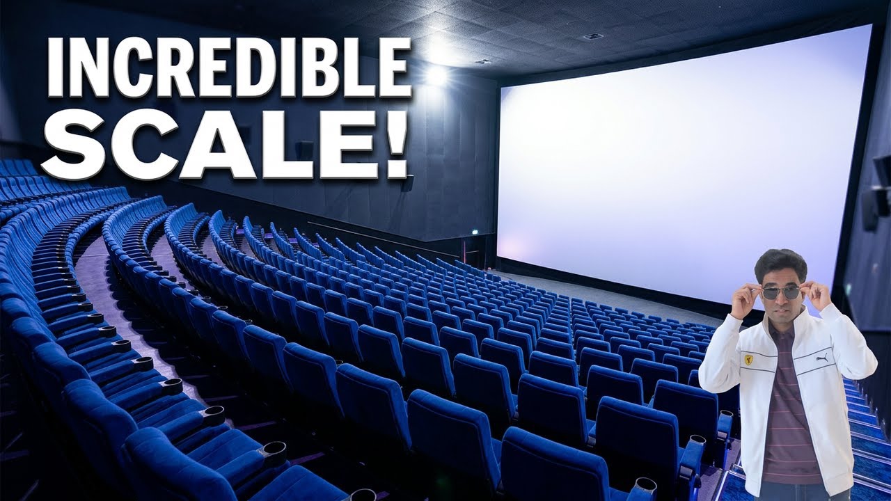 Inside India’s Largest Commercial IMAX Cinema - YouTube