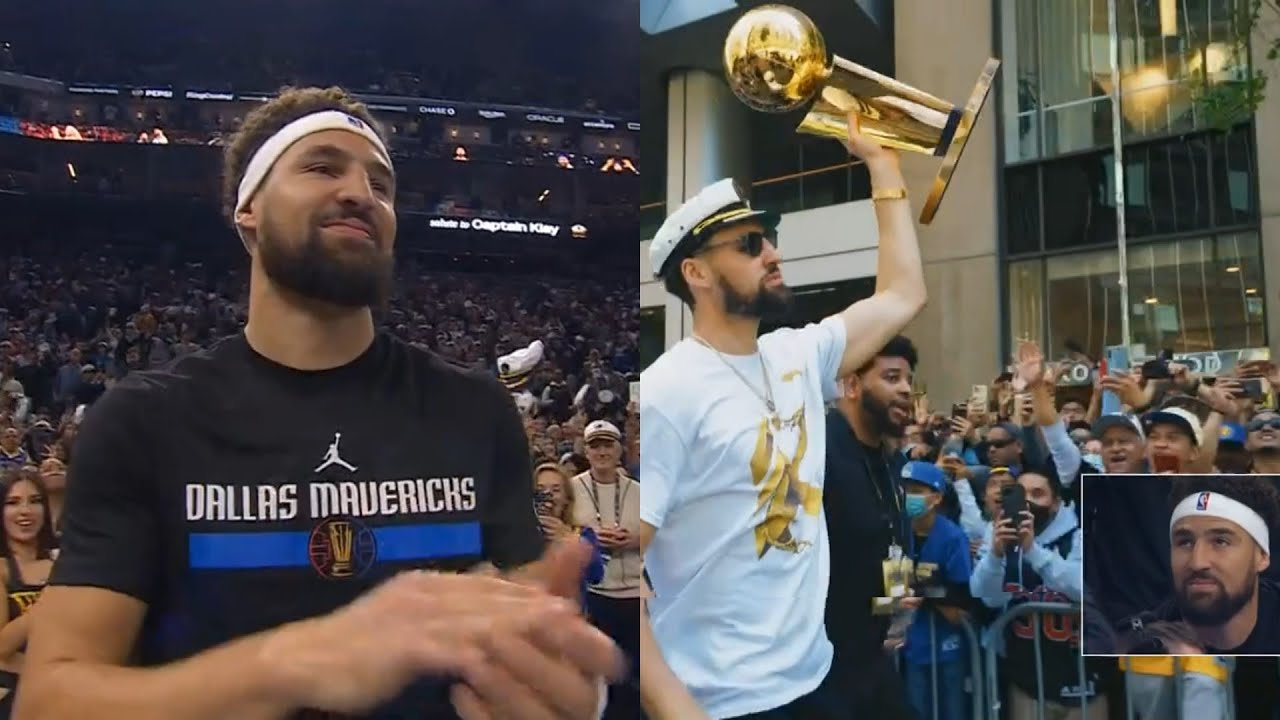 Klay Thompson gets tribute video and standing ovation in return vs ...