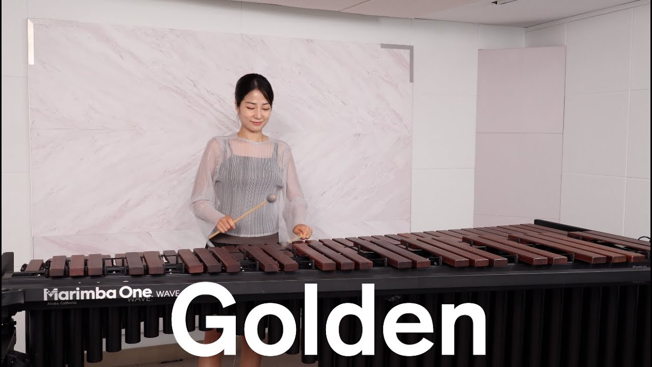 Golden - HUNTR/X(Kpop Demon Hunters) 케이팝데몬헌터스 / Marimba cover - YouTube
