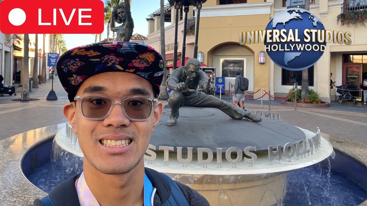 🔴 LIVE: Sunday Funday at Universal Studios Hollywood before Halloween ...