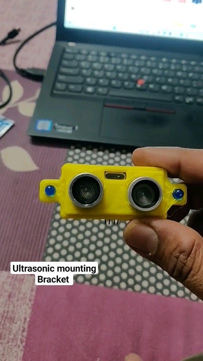 Ultrasonic sensor mounting bracket design in 3d printer #shorts # ...