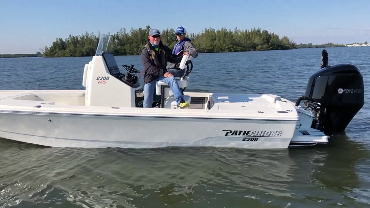 Pathfinder 2300 HPS Carbon Fiber Edition with Captain Rick Murphy and ...