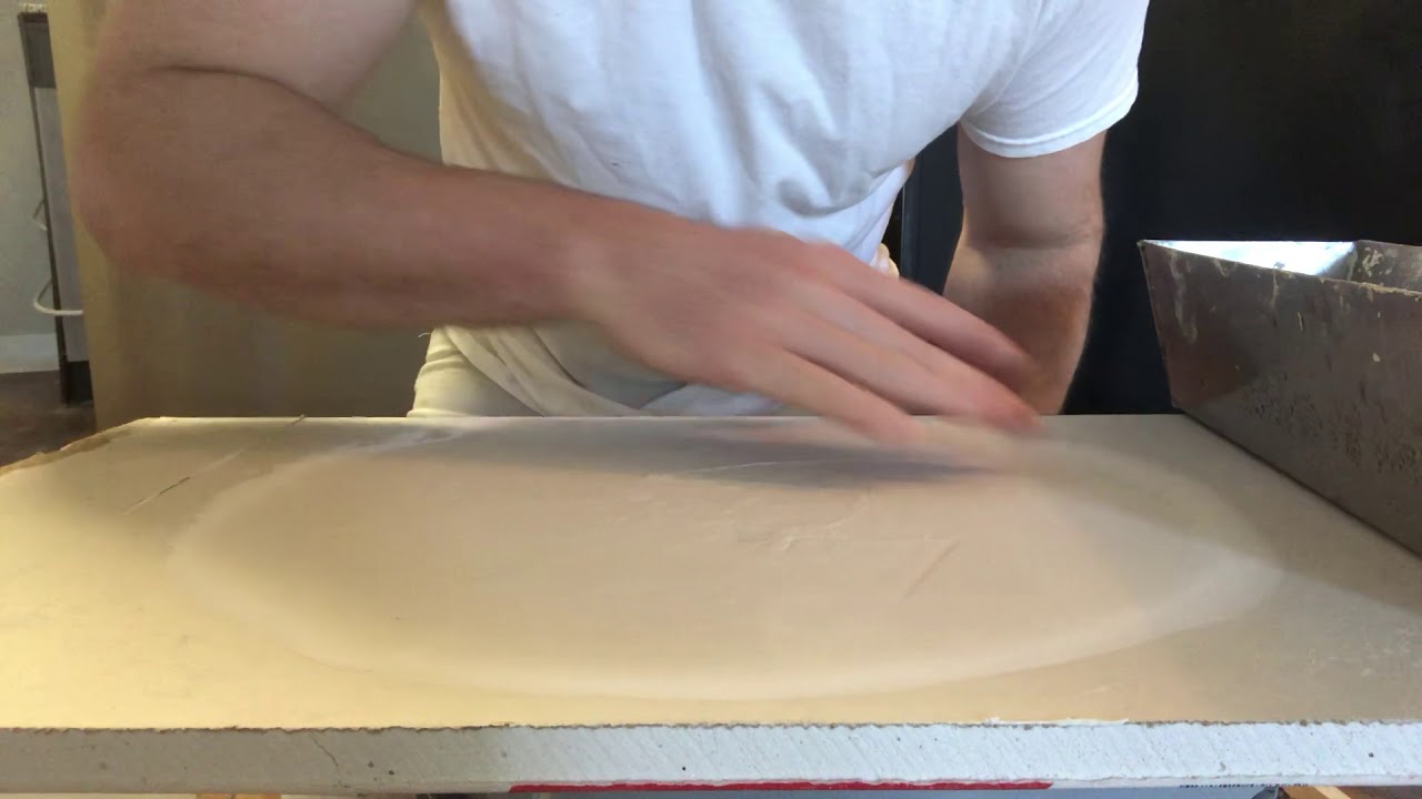 Tutorial! Wet sanding the drywall patch. - YouTube