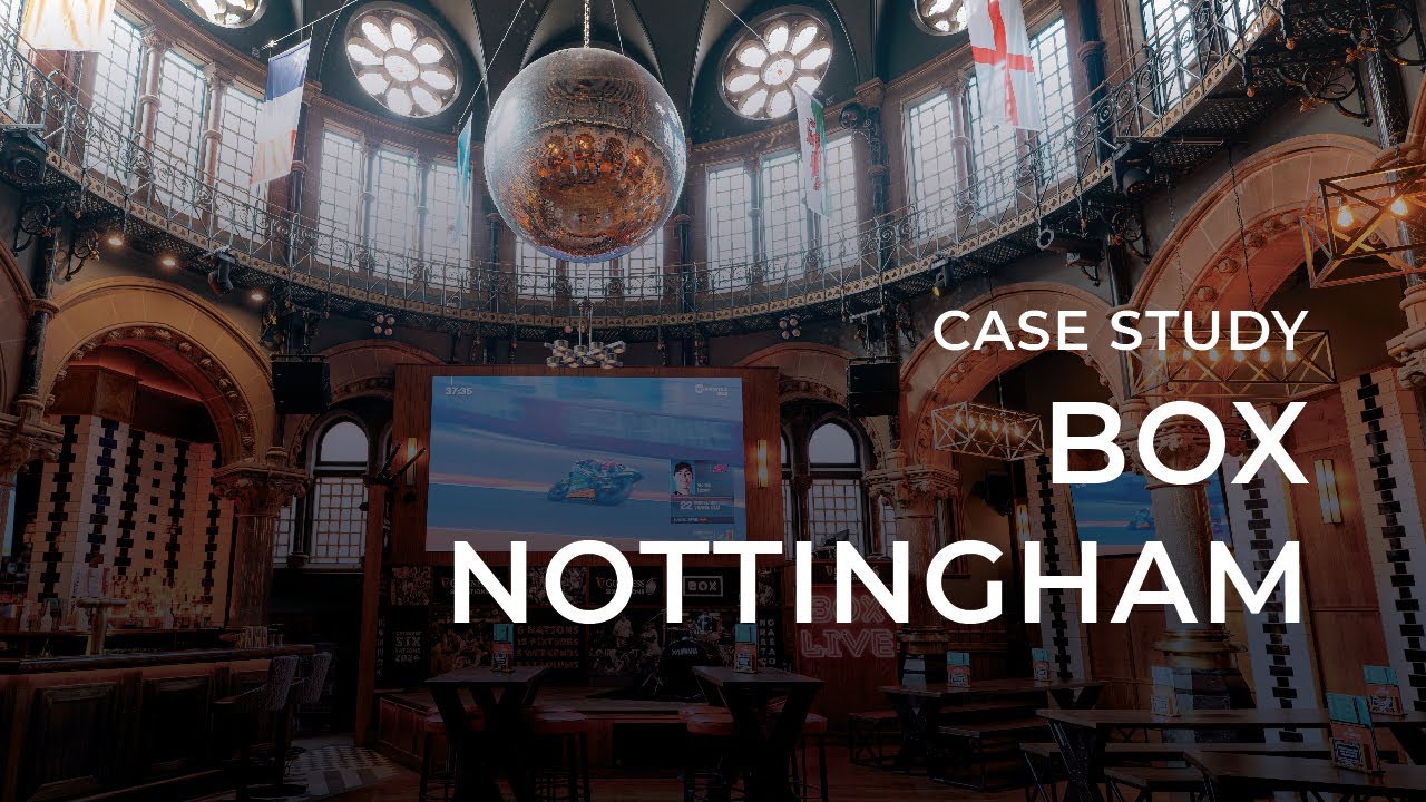 Netvio AV over IP Solution Transforms Box Nottingham | Case Study - YouTube