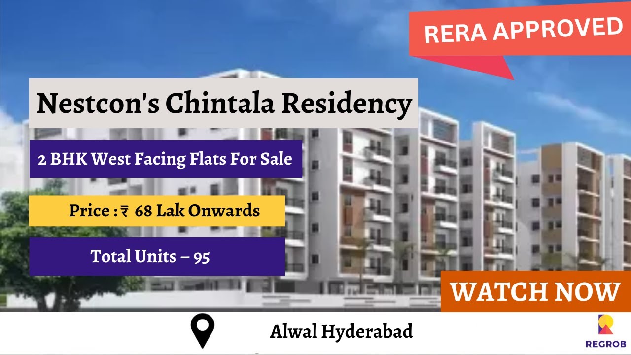 Nestcon's Chintala Residency |☎️7669414525 | 2, 3 BHK Flats For Sale in ...