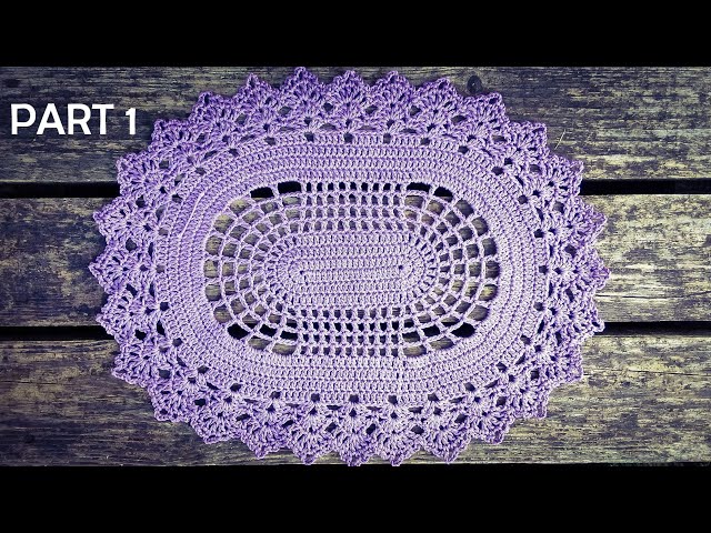 Oval Doily Free Crochet Patterns