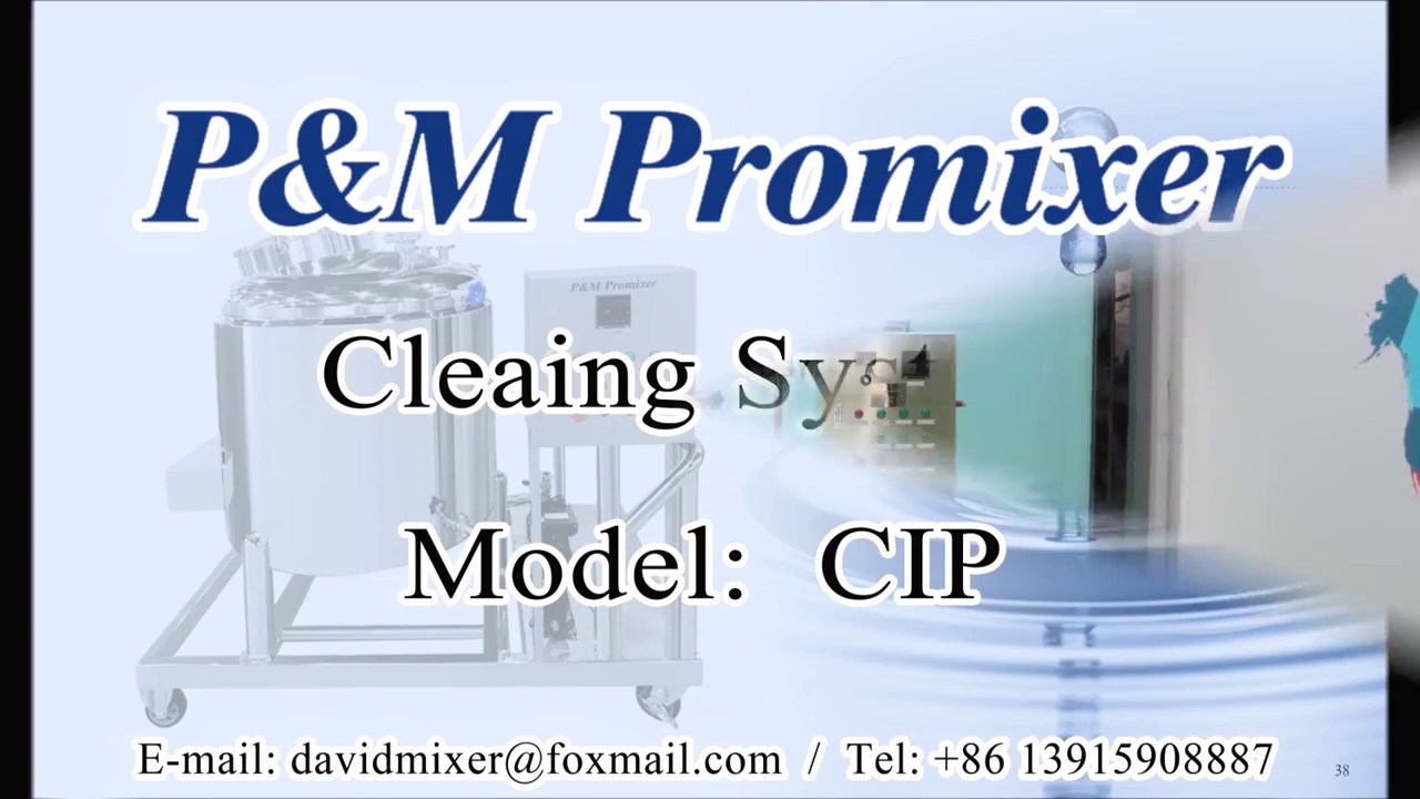 Economical and durable CIP online cleaning system heating cleaning ...