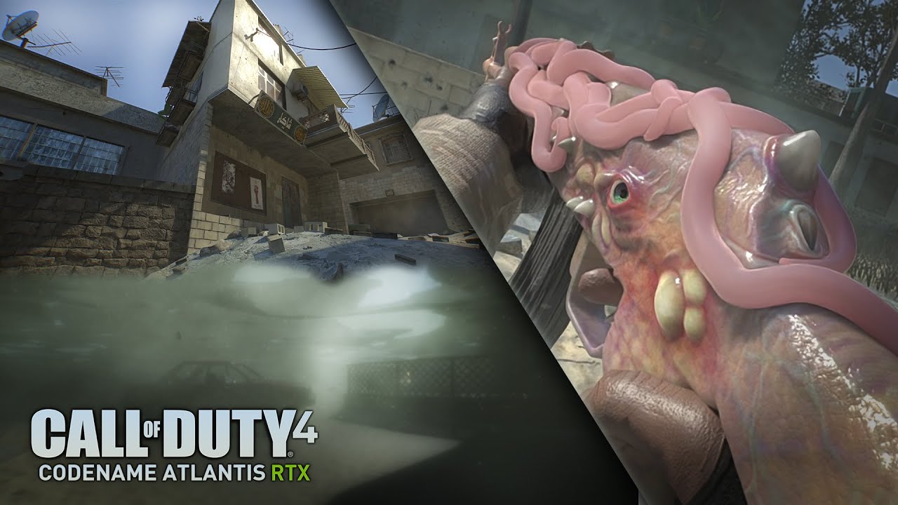 CoD4 - Codename Atlantis - RTX Remix - YouTube