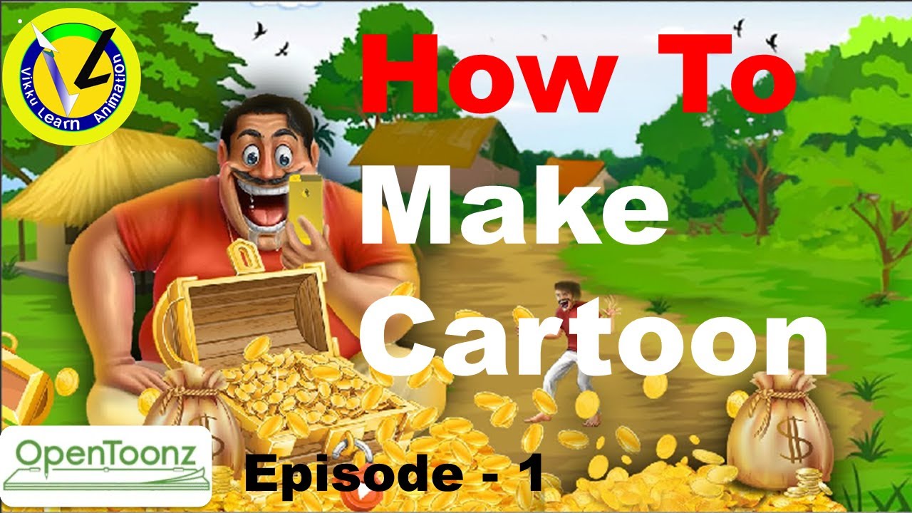 "How to Make a Cartoon Video: Episode -1 | Step-by-Step Guide for ...