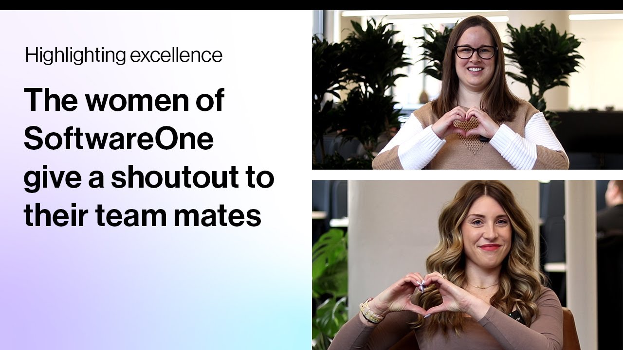 Highlighting excellence: The women of SoftwareOne give a shoutout to ...