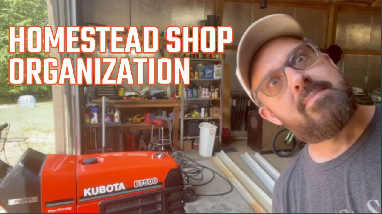 HOMESTEAD SHOP ORGANIZATION - YouTube