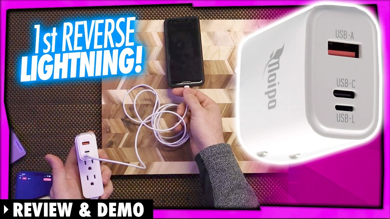 One charger to RULE them all - REVERSE lightning port?! - YouTube