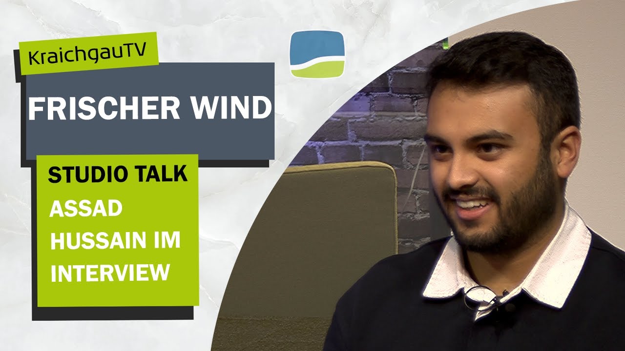 Assad Hussain im Gespräch – Der junge SPD-Kandidat aus Bruchsal - YouTube