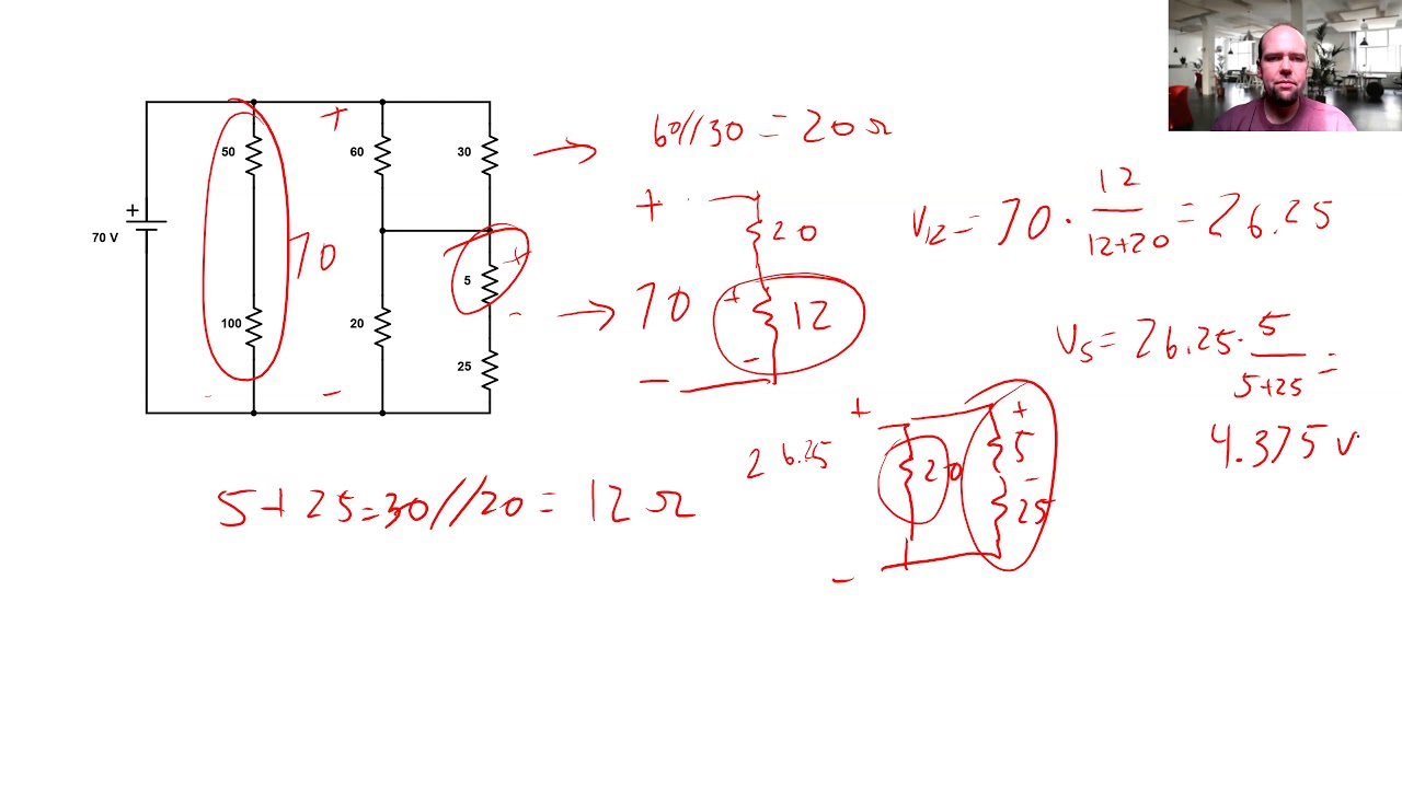 Chapter 3 Bonus Voltage Divider and Current Divider Problems - YouTube