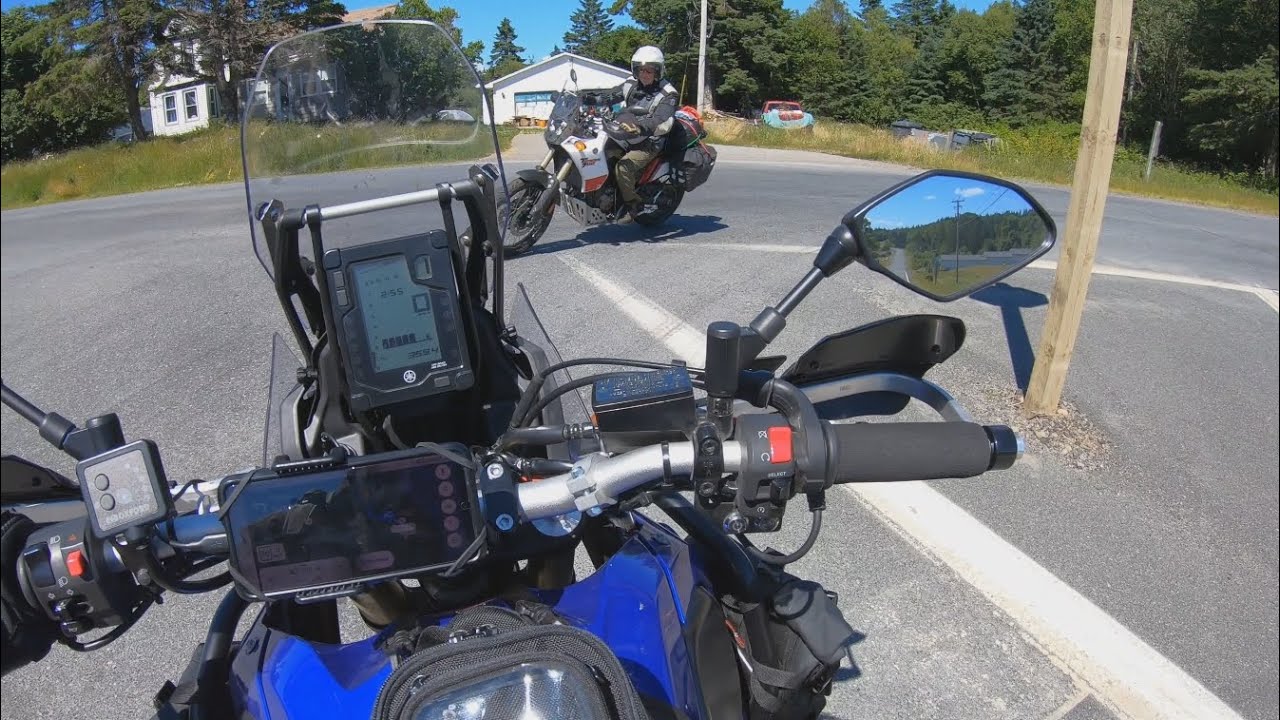 Another Tenere spotted on Campobello Island! - YouTube