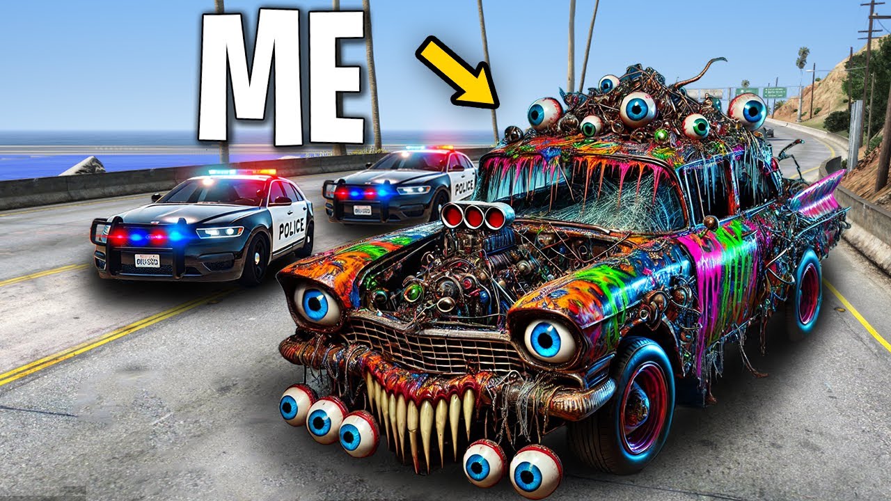 I Robbed Banks With Cursed Cars in GTA 5 RP - YouTube