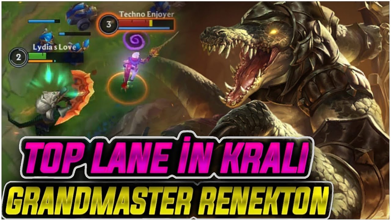 Wild Rift: GRANDMASTER ELO RENEKTON VS FİORA - CHALLENGER YAPACAK ...