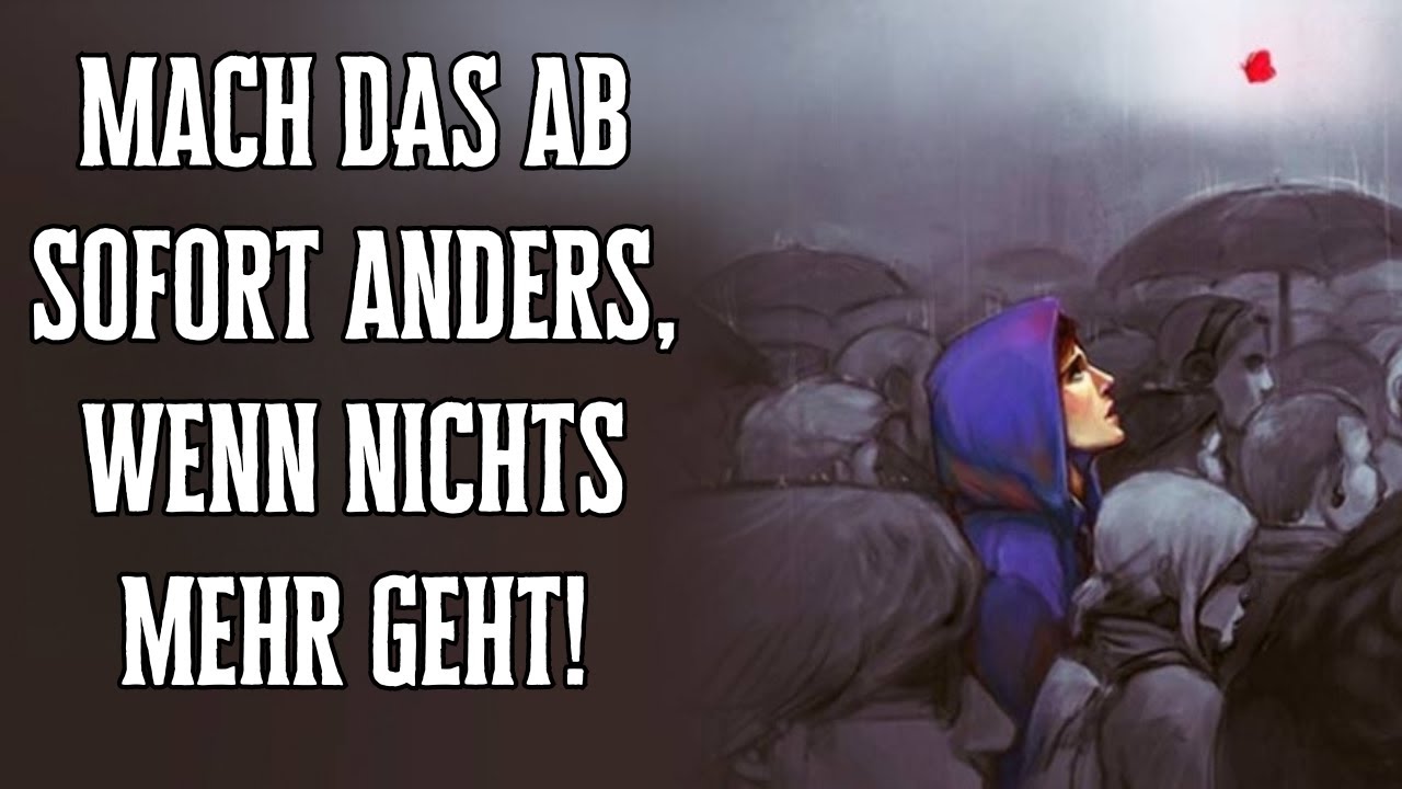 Mach DAS ab sofort anders, wenn nichts mehr geht! - YouTube
