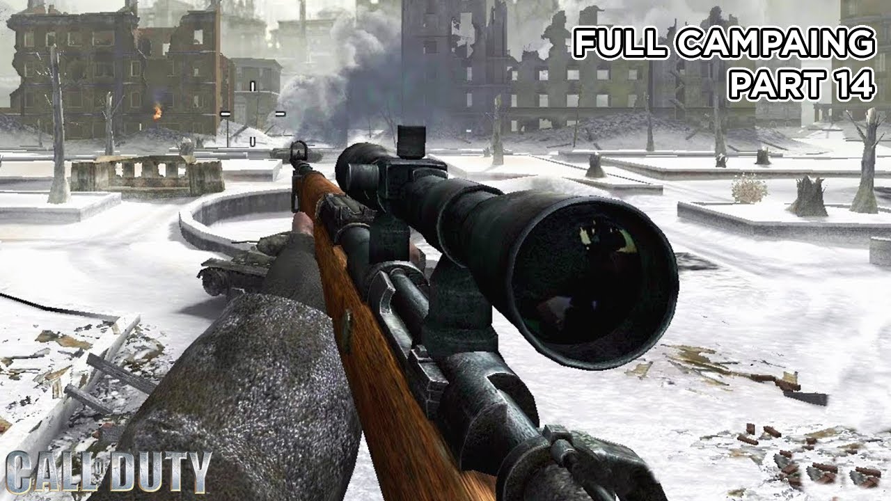 Rushing Warzone | Call of Duty 1 (2003) Full Campaign Part 14 Gameplay ...