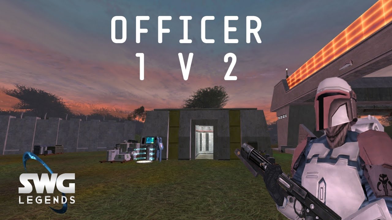 [SWG LEGENDS] Officer Versus Bounty Hunters #1 ( 1 v 2) - YouTube